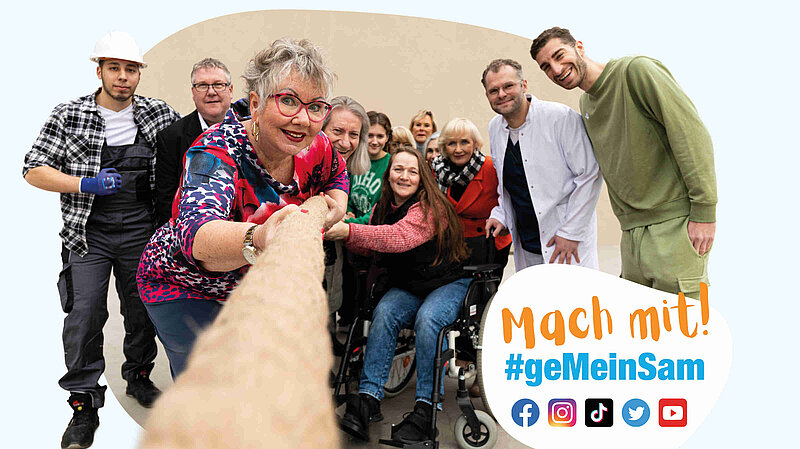Welt-MS-Tag 2023: #geMeinSam nicht allein mit MS. Die DMSG hilft / DMSG ...